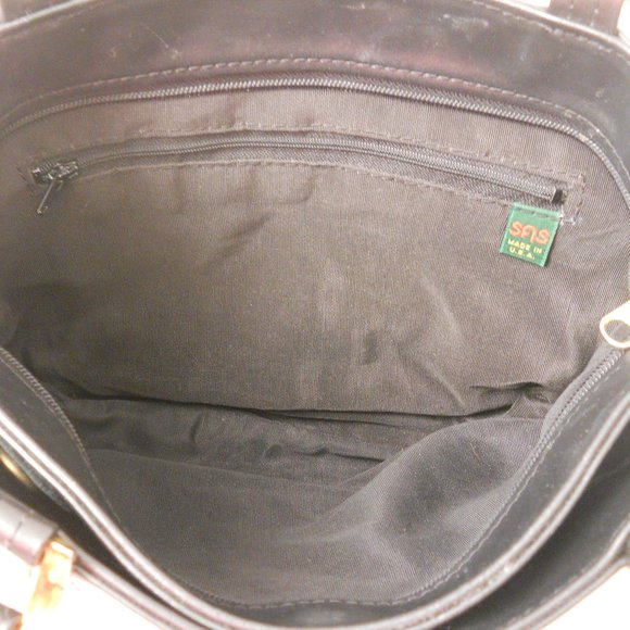 SAS | Bags | Sas Black Leather Bag | Poshmark